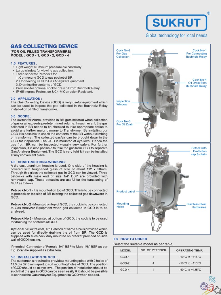 Gas Collection Device V 1.1 | PDF
