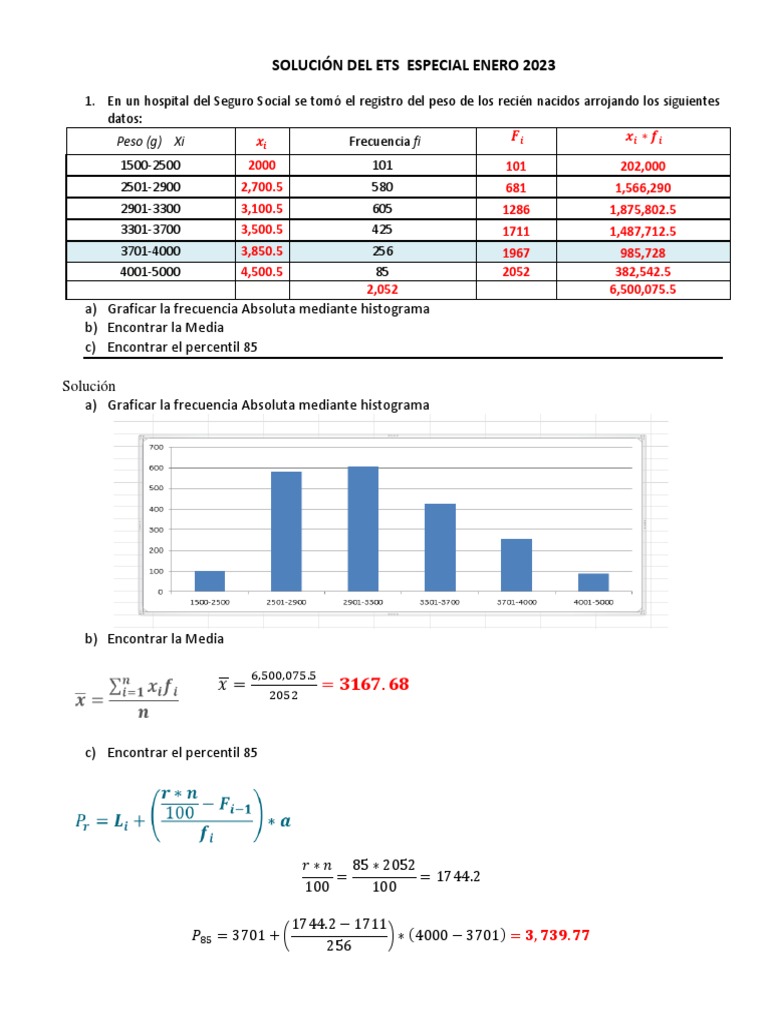 ETS ESPECIAL PROBABILIDAD Y ESTADÍSTICA Solución | PDF | Tipo de sangre ...