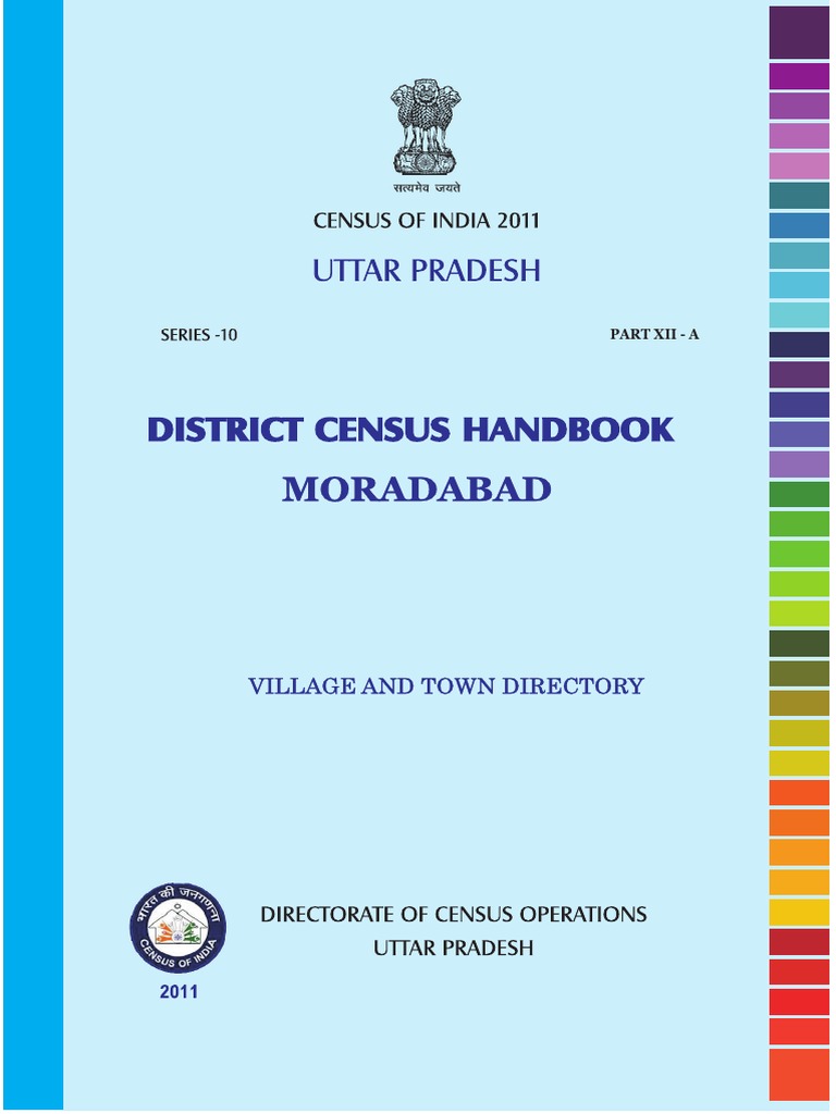 DH 2011 0904 Part A DCHB Moradabad | PDF | Census | Rural Area