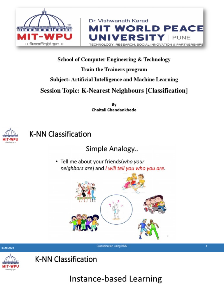 Aiml Unit 3 2 | PDF | Statistical Classification | Machine Learning