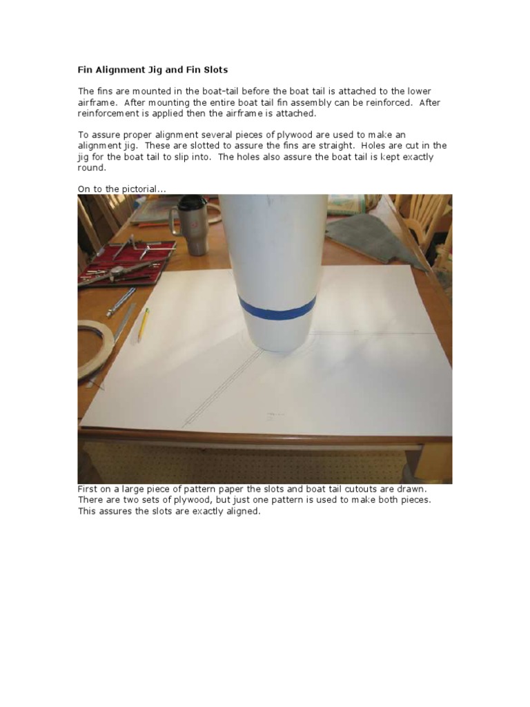 07-Fin Alignment Jig and Fin Slots | PDF