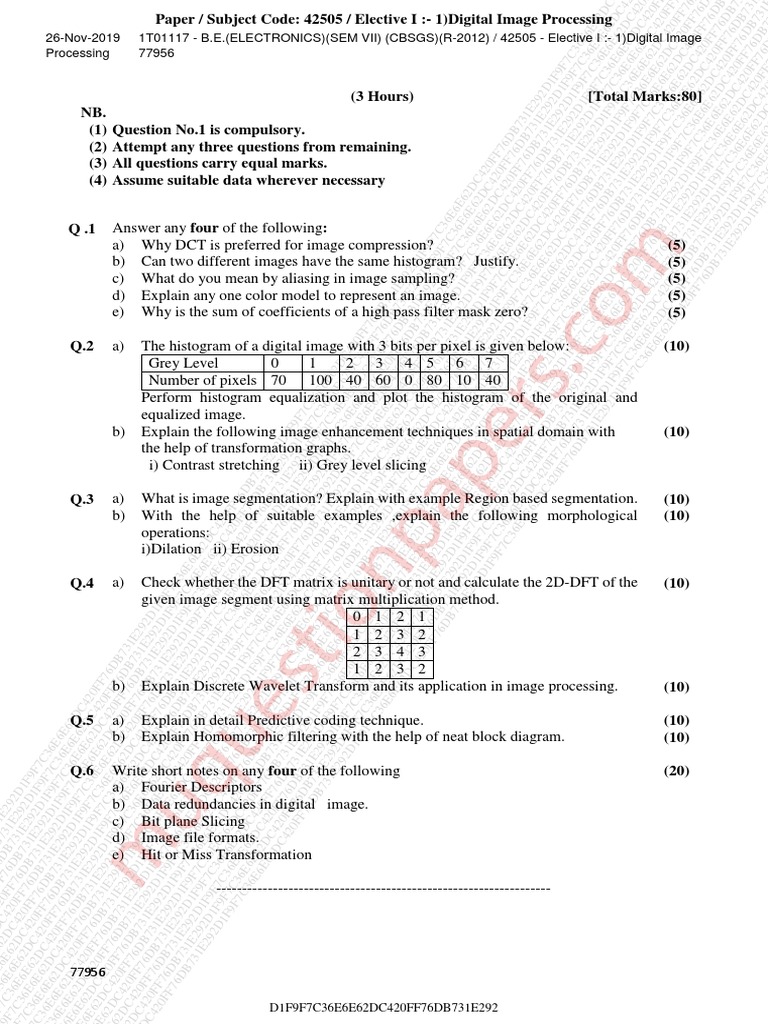 Be-Etrx Sem7 Dip Dec19 | PDF