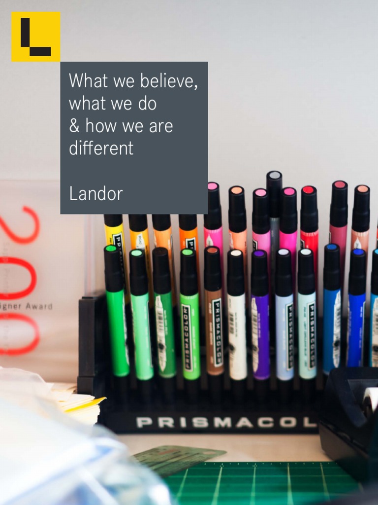 Landor Brochure 30march2012 | PDF | Brand | Marketing