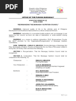 Barangay Budget Ordinance - Barangay Budget Authorization Form No. 1 ...