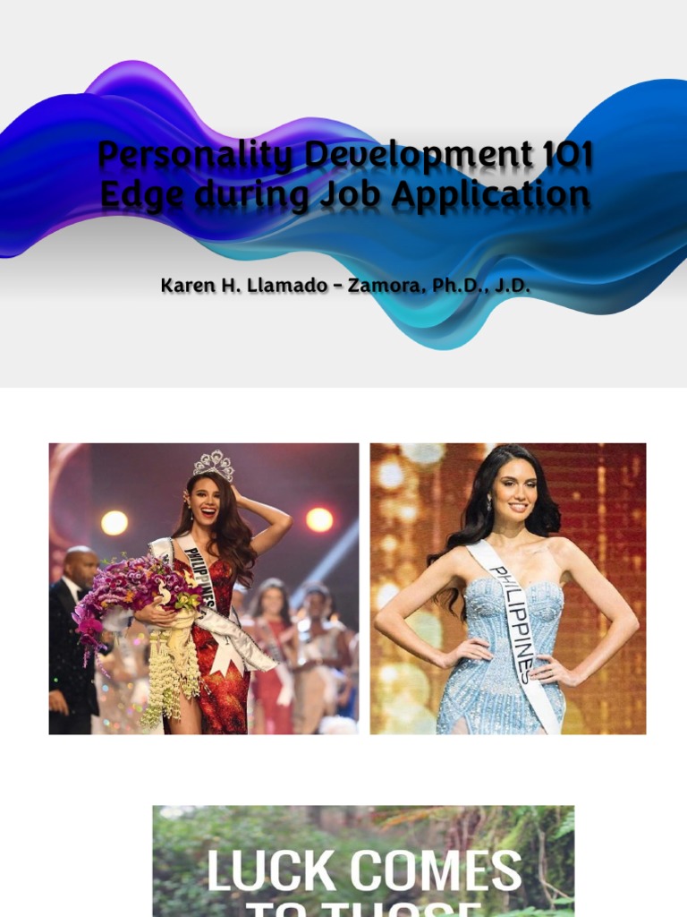 Personality Development 101 | PDF