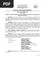 Barangay Covered Court Regulations | PDF | Public Sphere | Government