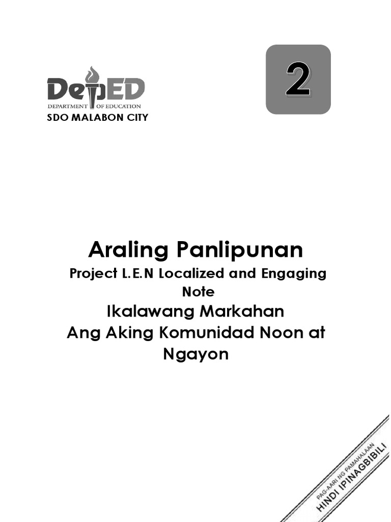 Q2 Modyul 2 Gawain 2 Gregorio Sancianco Grade 7 Learning Module In