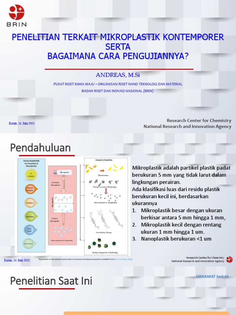 Penelitian dan Uji Mikroplastik | PDF