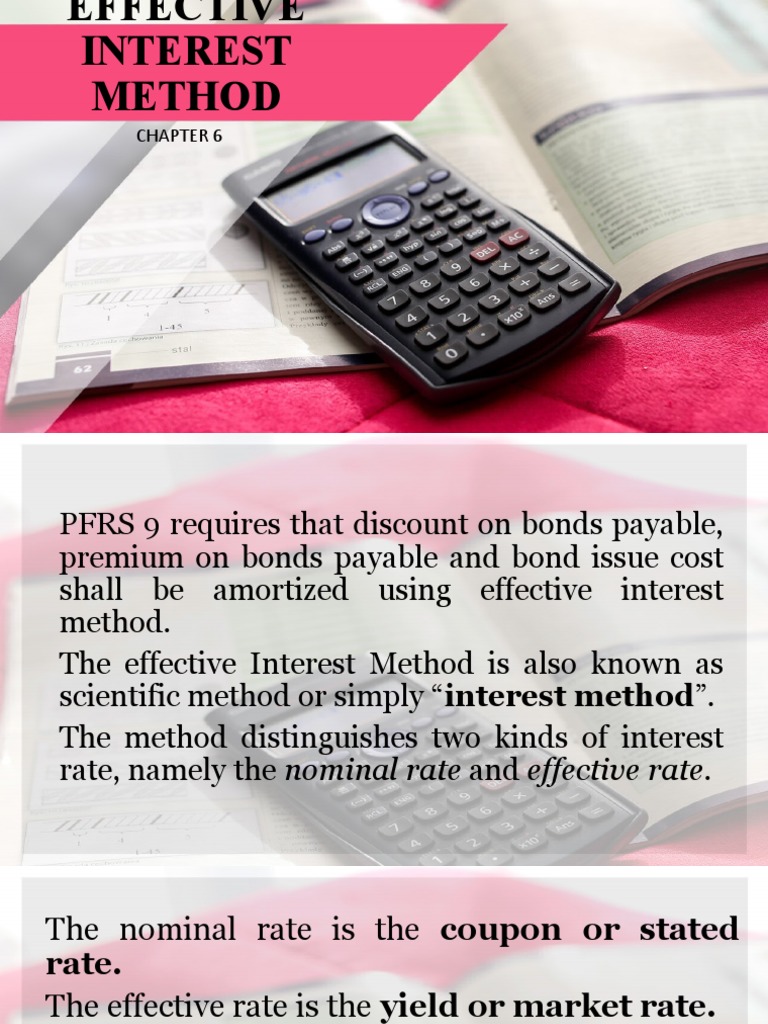 Chapter 6 - Effective Interest Method | PDF | Present Value | Bonds ... Chapter 6 - Effective Interest Method | PDF | Present Value | Bonds ...