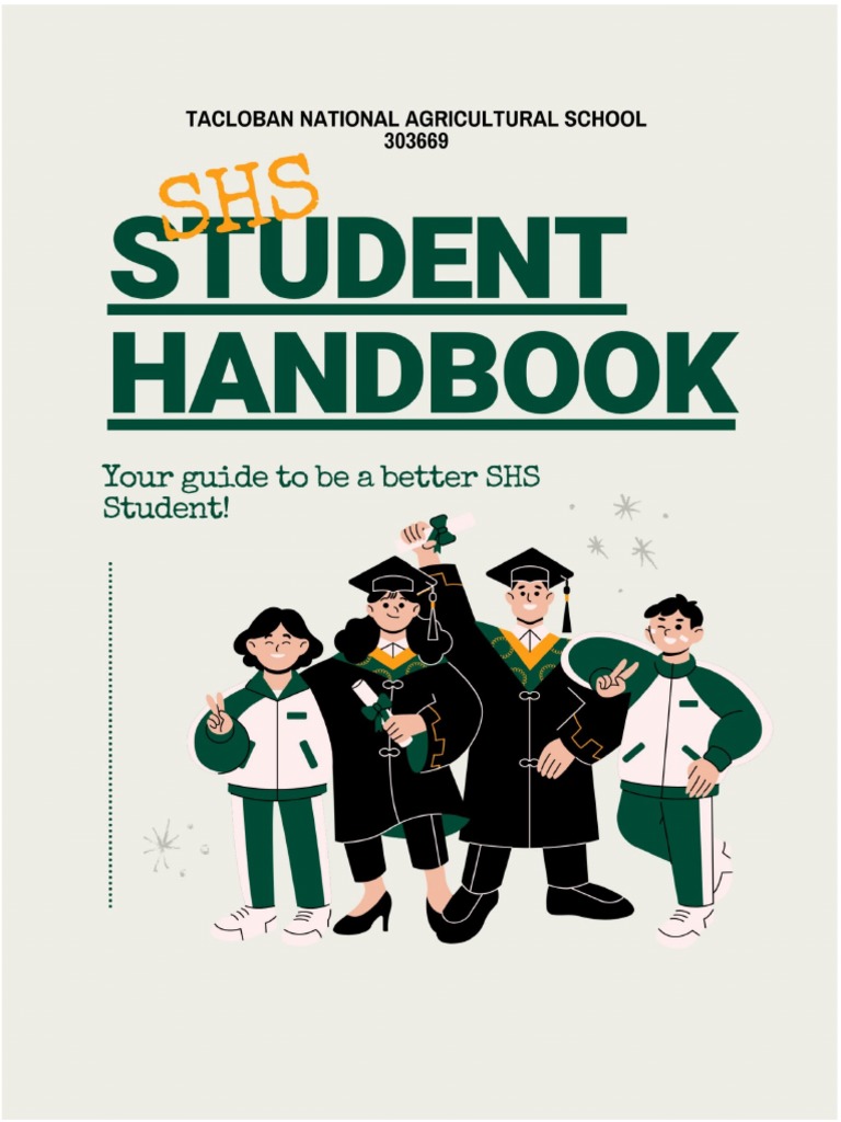 TNAS-SHS Student Handbook 2023 | PDF | Educational Assessment | Learning