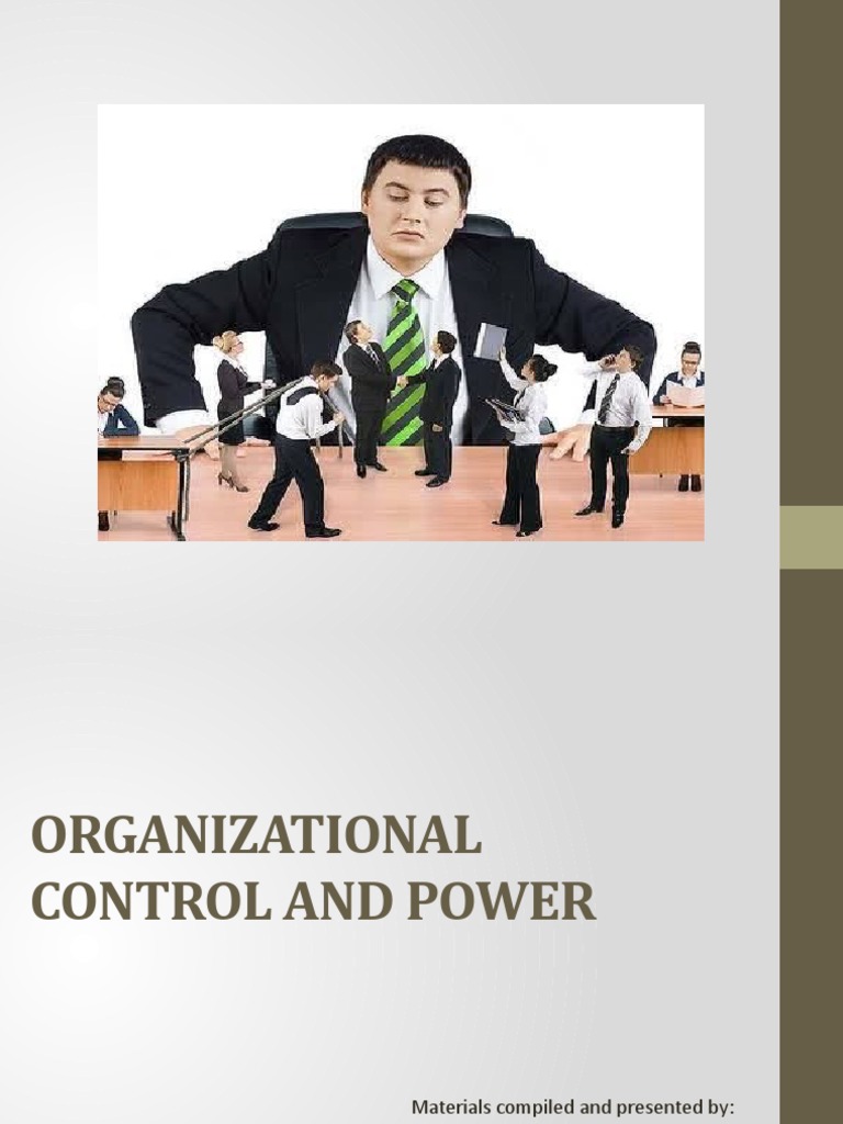 Organizational Control and Power | PDF | Power (Social And Political ...