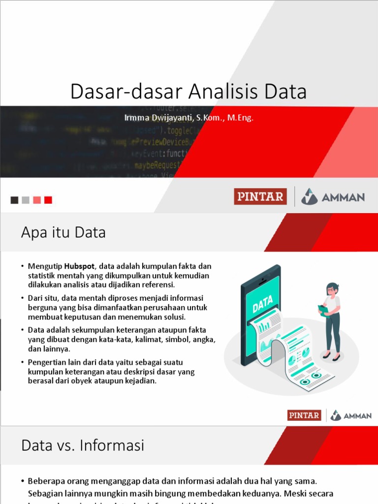 Dasar Analitik Data | PDF