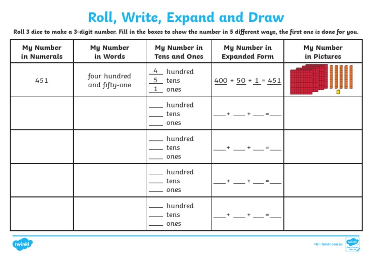 Au N 801 Roll Write Expand Draw 3digits Game English | PDF