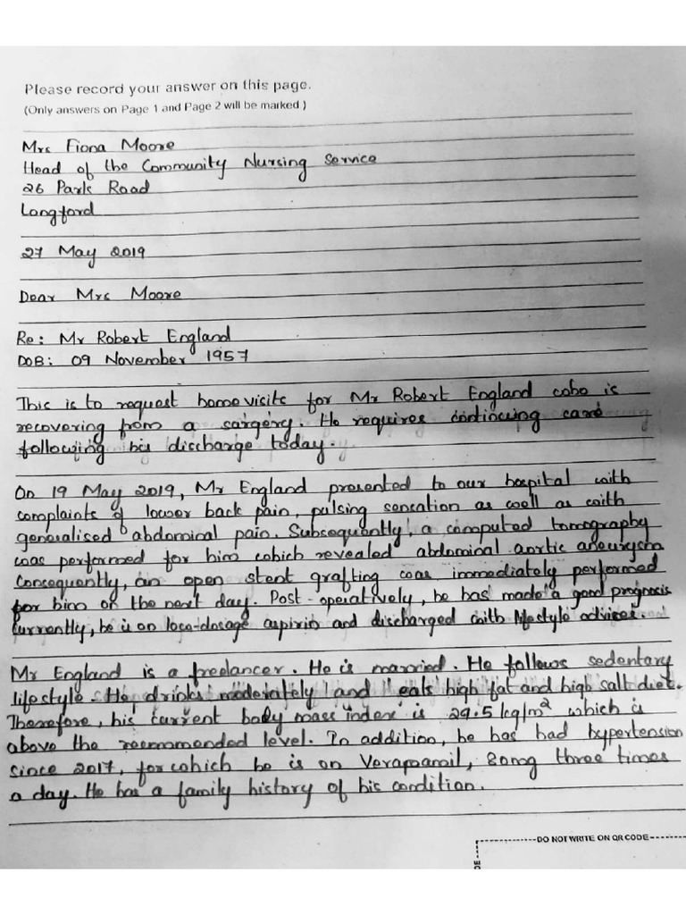 MR Robert England | PDF