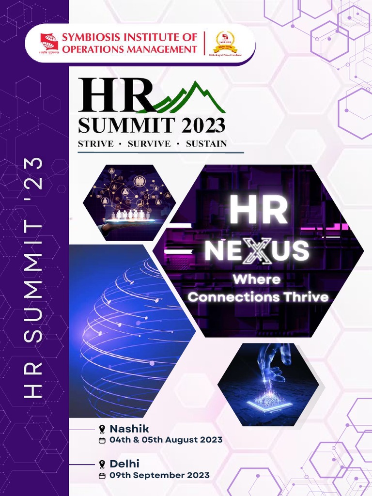 HR Summit' 2023 - Brochure | PDF | Human Resources | Cognitive Science