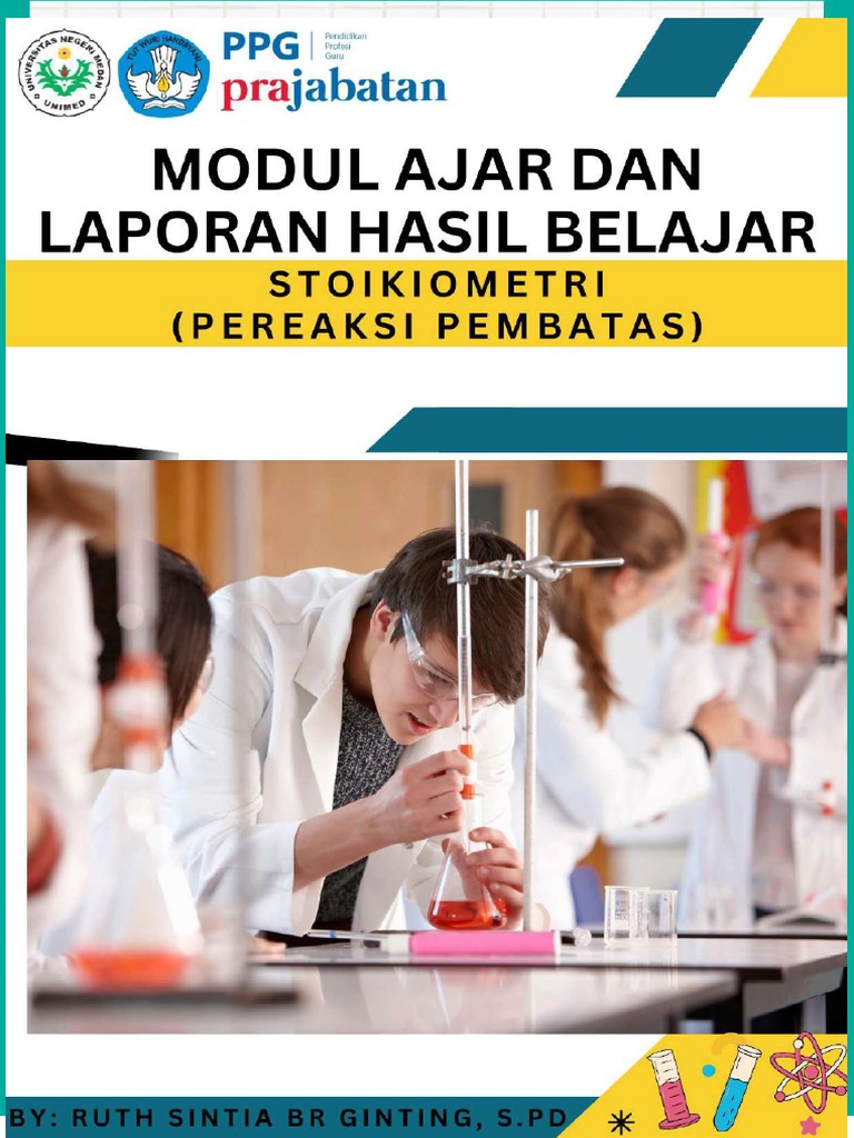 Contoh Modul Ajar (Lesson Plan) Materi Kimia - Compressed | PDF
