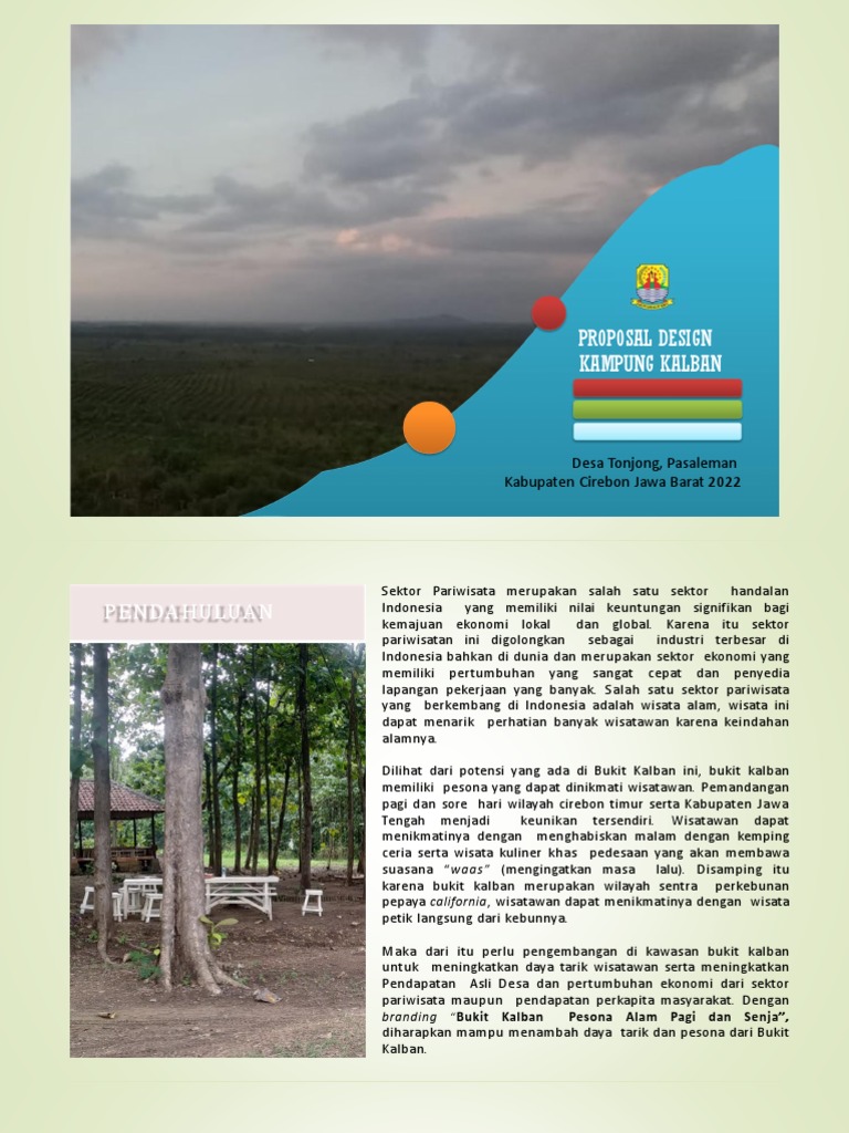 Proposal AGROWISATA Tonjong Final | PDF