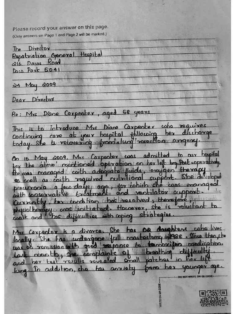 Mrs. Diane Carpenter | PDF