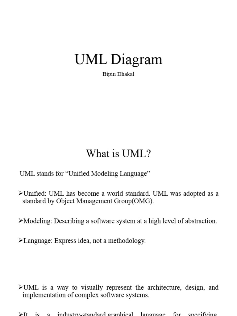 UML Diagram Presentation | Download Free PDF | Unified Modeling Language | Use Case