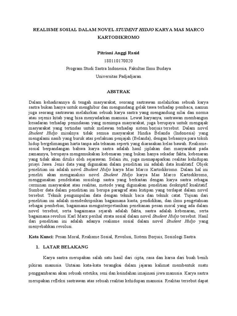 Pitriani Anggi Rasid TugasKelompok (3) Sosiologi Sastra Metode | PDF