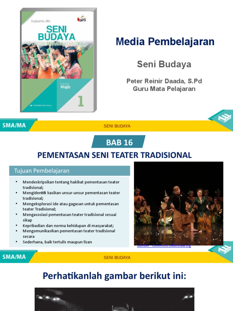Pementasan Seni Teater Tradisional | PDF | Seni