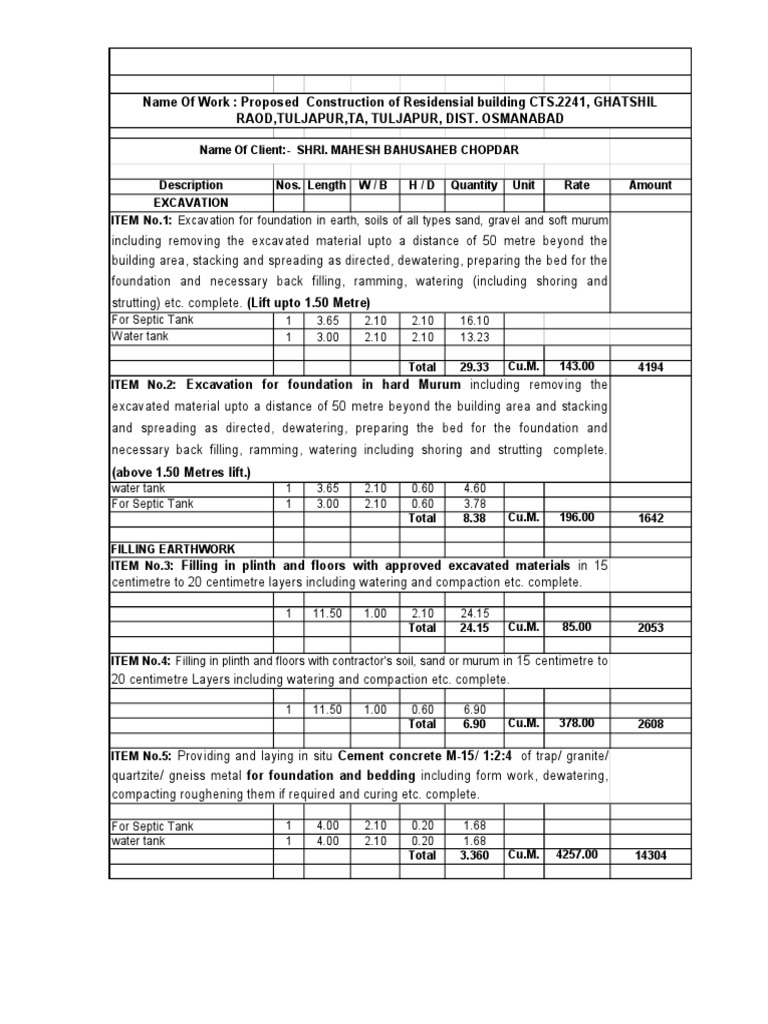Estimate | PDF | Soil Science | Earth Sciences