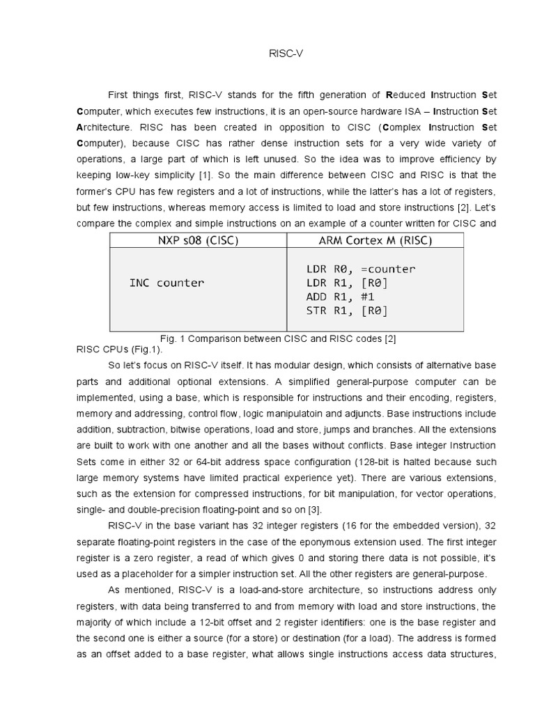 Risc V | Download Free PDF | Central Processing Unit | Computer Hardware