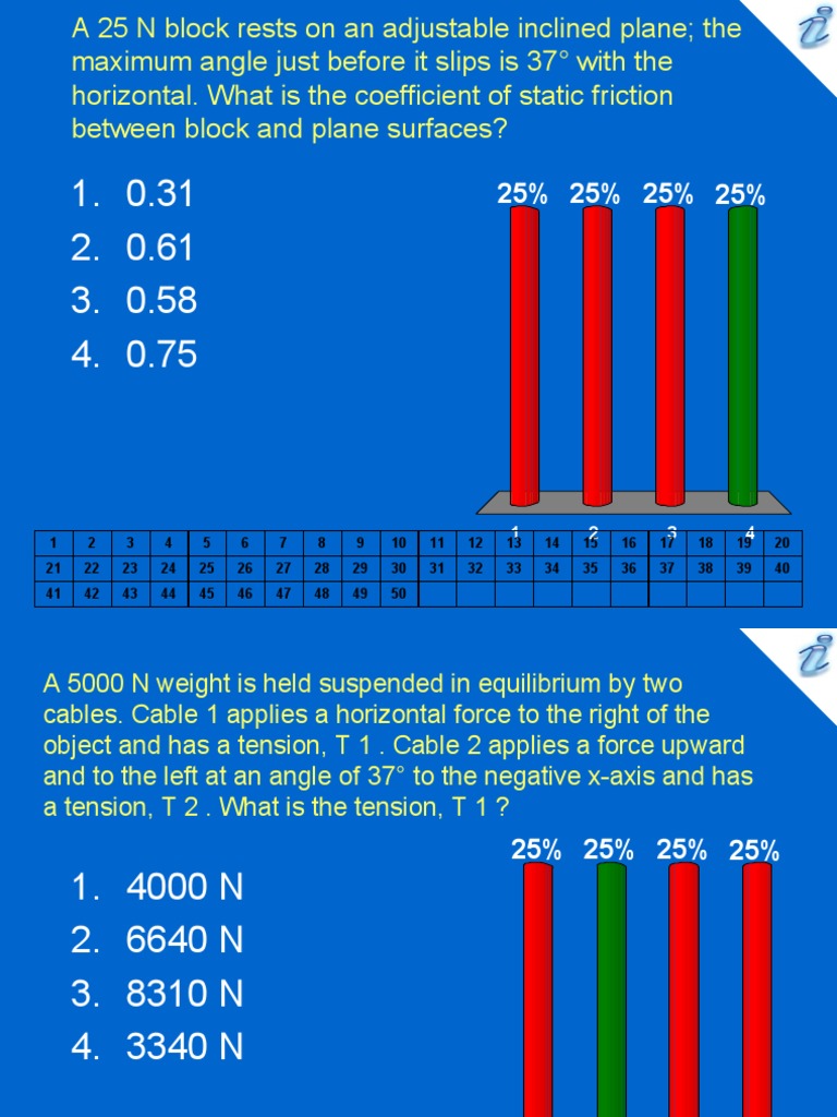 Calculating Forces and Friction in Physics | PDF