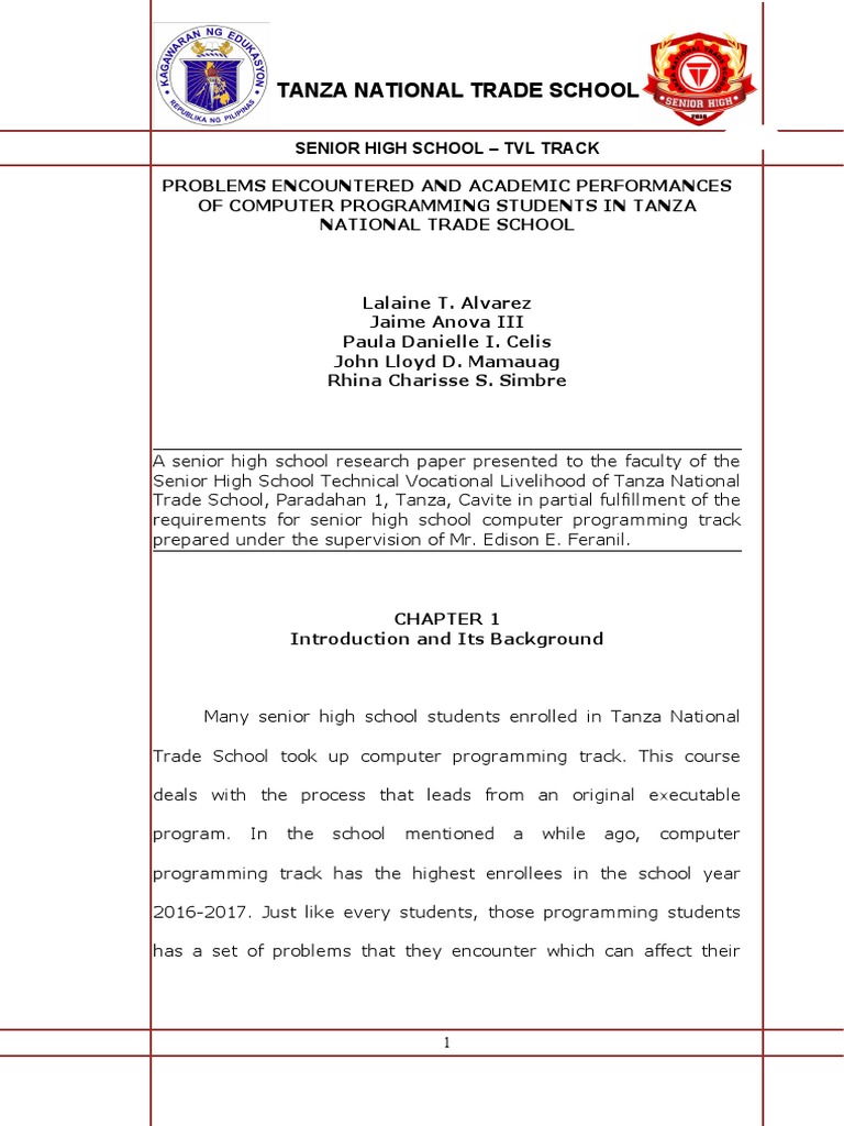 Final Research | PDF | Computer Program | Programming