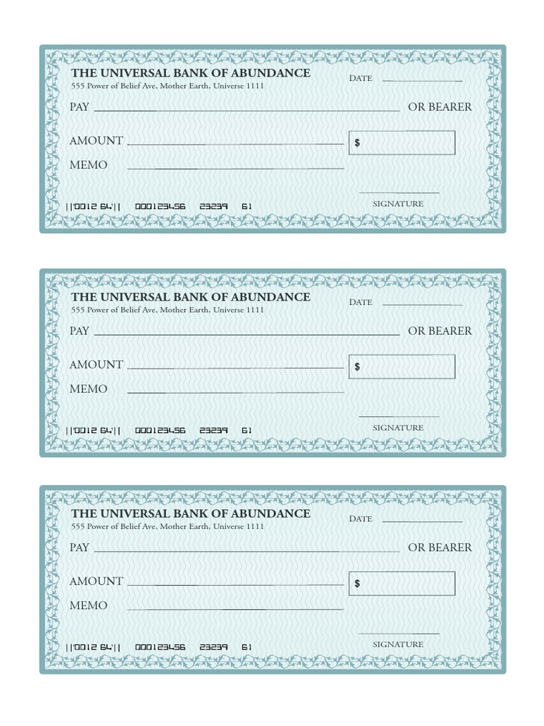 Abundance Check | PDF