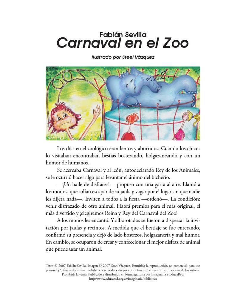 Sevilla Carnaval Enel Zoo | PDF | Carnaval | zoo
