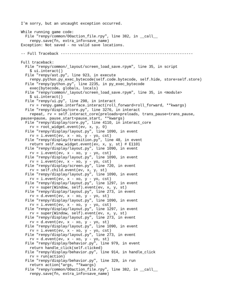 Traceback | PDF | Computing | Computer Programming Traceback | PDF | Computing | Computer Programming