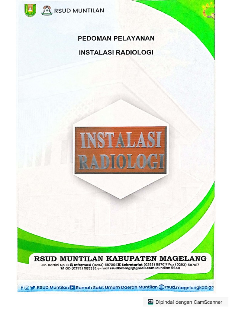 Regulasi TTG Radiologi Klinik Buka 24 Jam, 7 Hari Seminggu | PDF