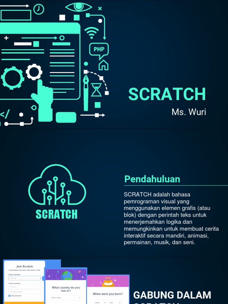 Pengenalan Scratch | PDF | Game & Aktivitas