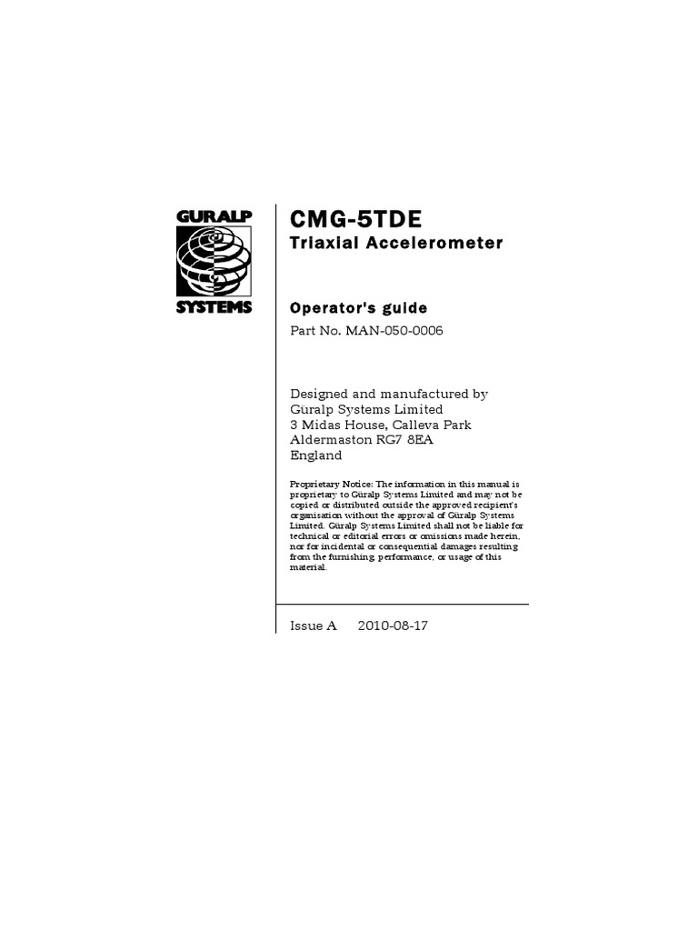 CMG-5TDE Manual | PDF | Usb | Electrical Connector
