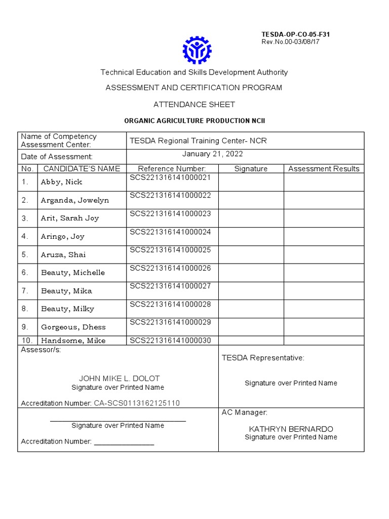 attendance-pdf