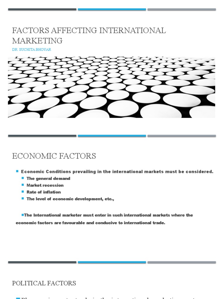 Factors Affecting IM | PDF | Marketing | Market (Economics)
