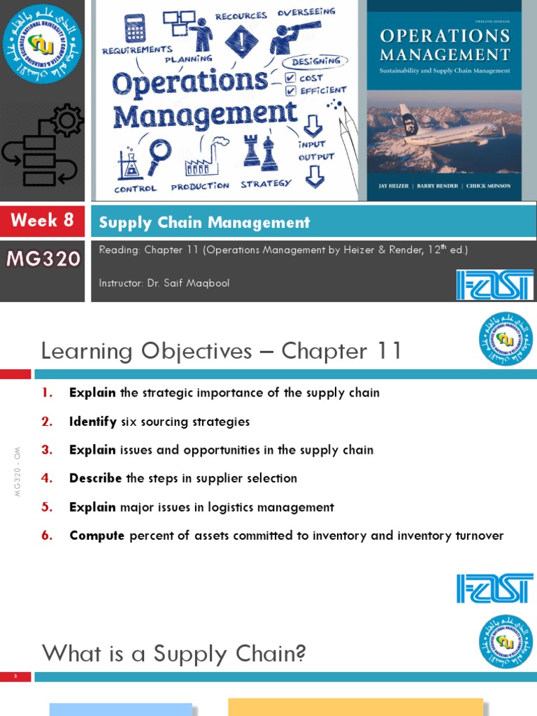 Week8 MG320 Supply Chain Management | PDF | Supply Chain Management ...