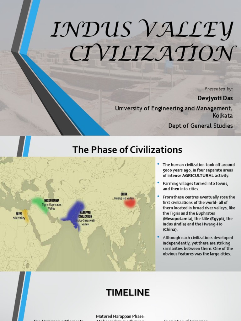 History of India - INDUS VALLEY CIVILIZATION | PDF