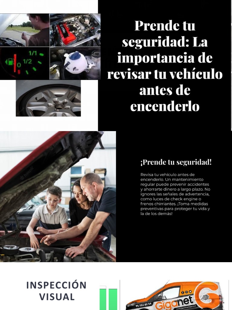Revisión Del Vehiculo Antes de Encenderlo | PDF | Transporte | Vehículos