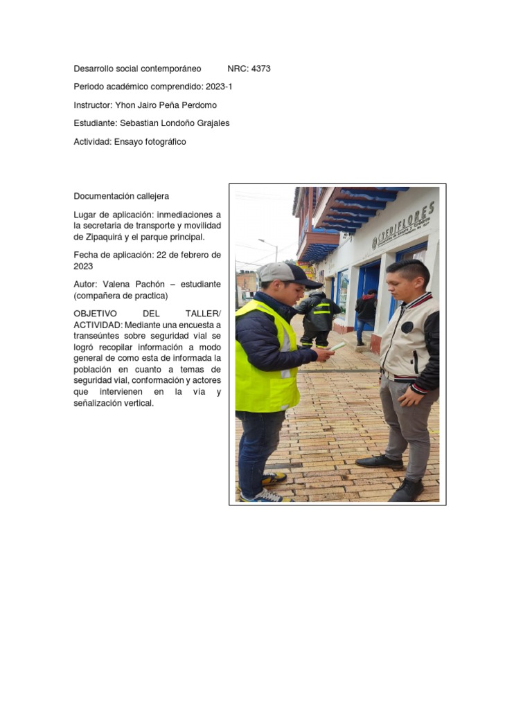 Ensayo Fotografico | PDF
