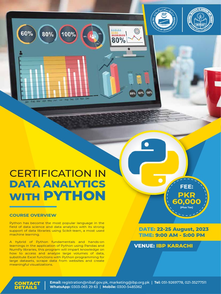 Ibp Certification In Data Analytics With Python Pdf Python 7421