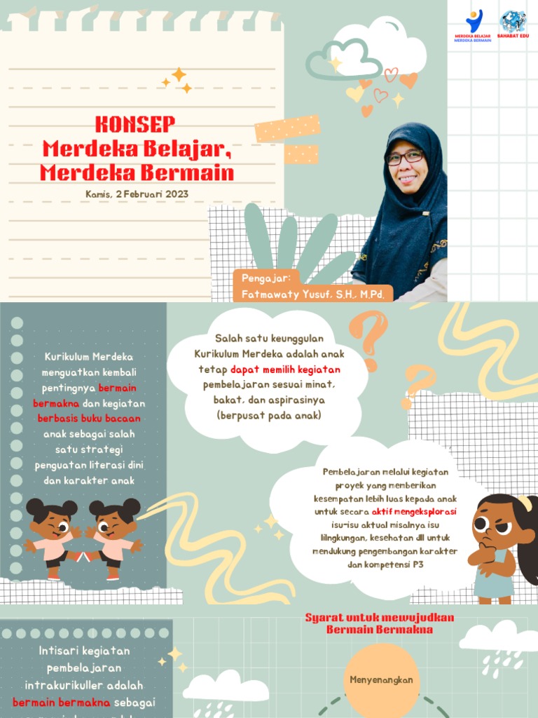 KONSEP Merdeka Belajar, Merdeka Bermain | PDF