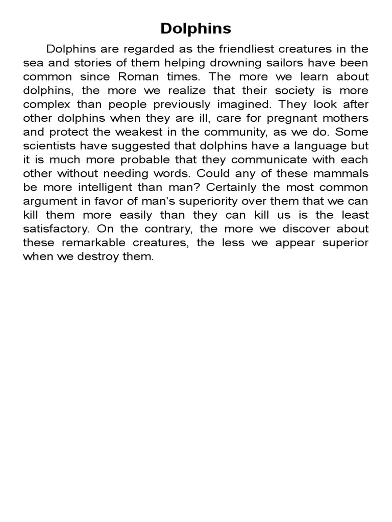 Reading Passage English | PDF