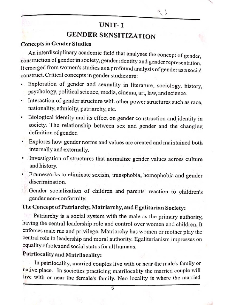 Gender Studies | PDF