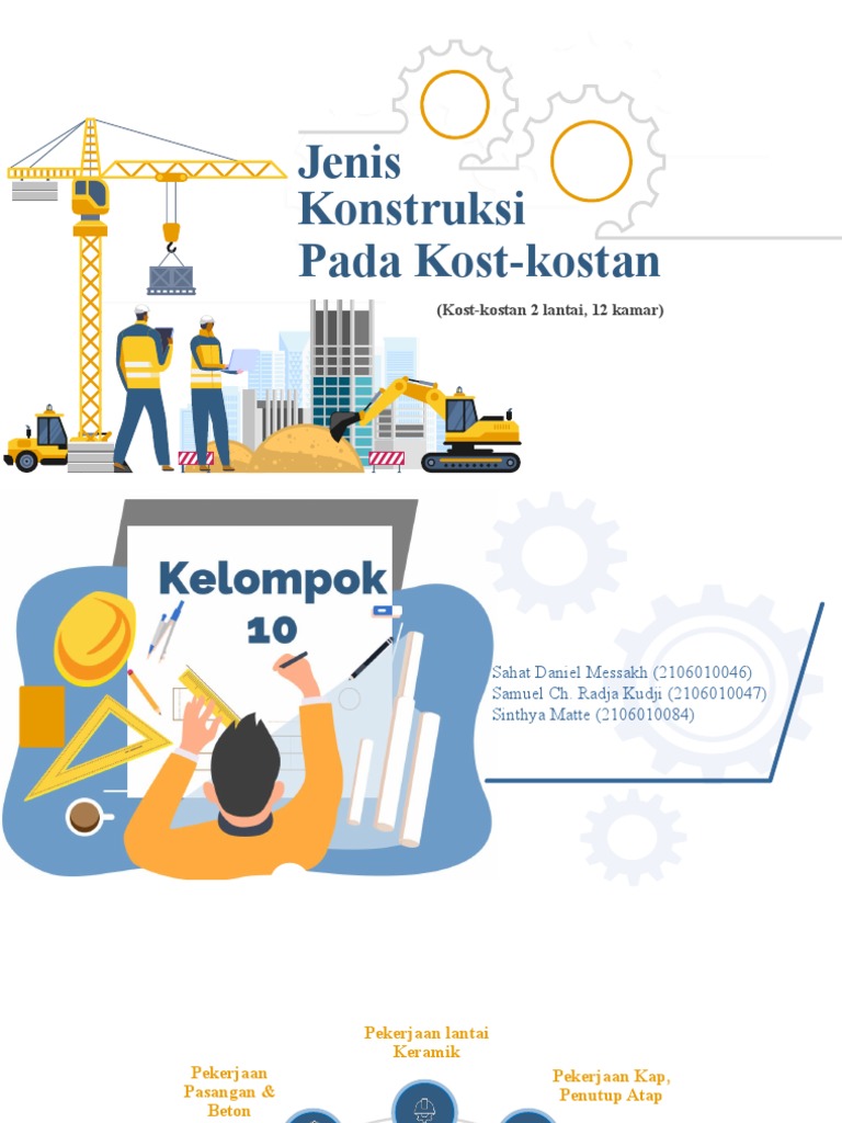 Kelompok 10 - Jenis Pekerjaan Konstruksi Kost-Kostan | PDF