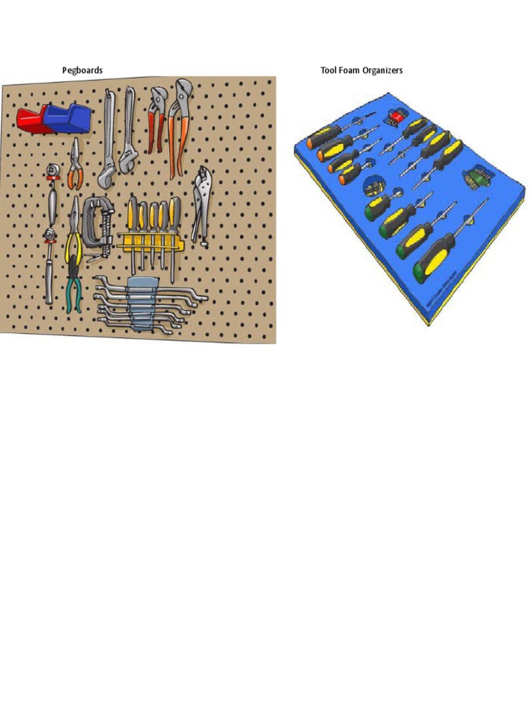 Pegboards Tool Foam Organizers | PDF
