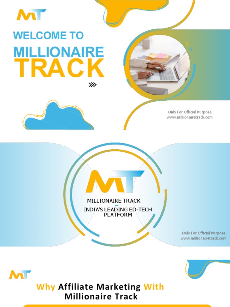 Millionaire Track Presentation PDF | PDF | Digital Marketing | Business