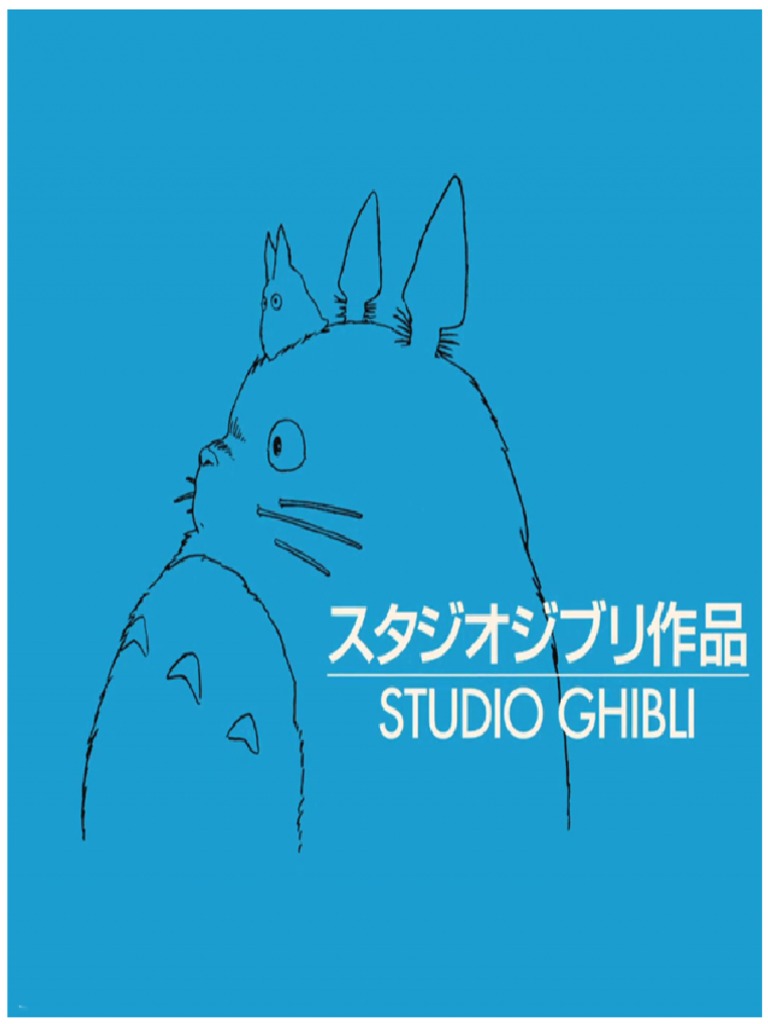 Studio Ghibli Alphabet Book | PDF