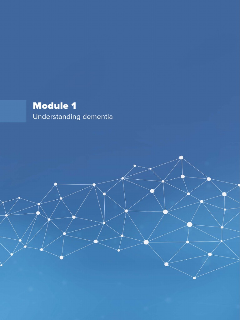 Dementia Skilled Resource-Module1 | PDF | Dementia | Alzheimer's Disease